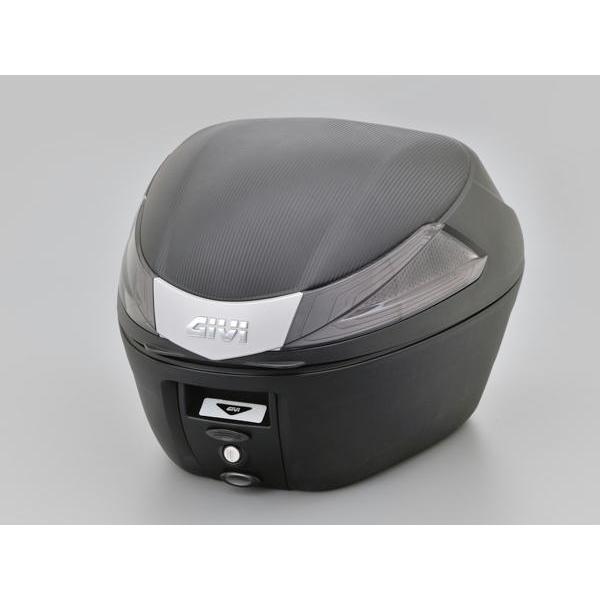 メーカー品番：94449JANコード：4909449493205※詳しい商品情報はメーカーHPにてご確認ください。プッシュダウンクローズシステム採用のGIVI新作34?モノロックケース（汎用ベース付き）。●容量34L●本体ベース込み重量3....