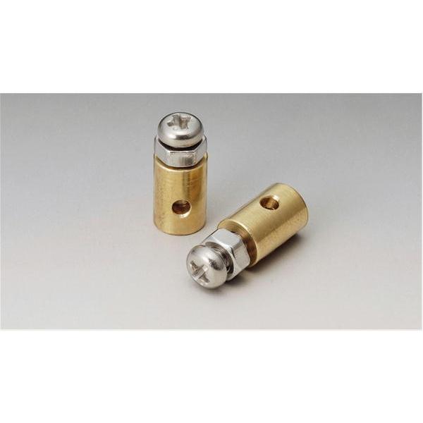 メーカー品番：202-960JANコード：4934154127053クラッチワイヤーのタイコ部分の破損補修に。【サイズ】2〜2.5mmワイヤー対応　本体寸法8φx12mm(ビス・ナット除く)