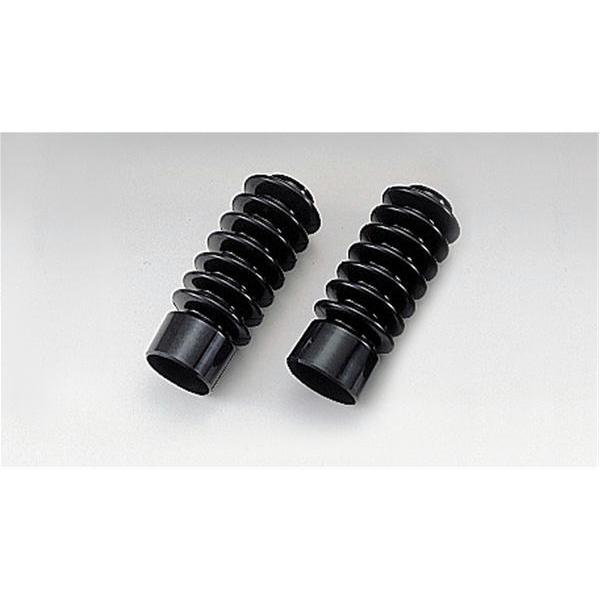 メーカー品番：206-014JANコード：4934154136208耐熱・耐久性に優れた新素材を使用した、キジマオリジナルのフォークブーツ。【色】ブラック【サイズ】182x35φx60φ 【適合】SR/VOLTY/ST 35〜37mm