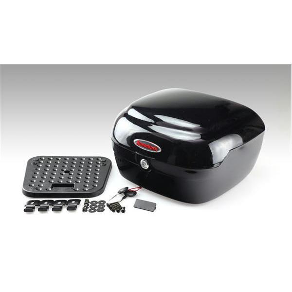 メーカー品番：908-015JANコード：4934154200909小型BOXに分類される17Lのハードボックスです。メットイン等の収納の他にちょっとした物入れが欲しい方に最適です。また、BOXには背パットを装備しており、パッセンジャーの背...