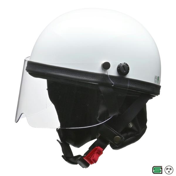 メーカー品番：HARVE HS-2JANコード：4952652003150※詳しい商品情報はメーカーHPにてご確認ください。カラー：ホワイトサイズ：フリー(57〜60cm未満)規格：PSC、SG(125cc以下用)重量：約850g素材：AB...