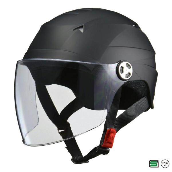 メーカー品番：SERIO RE-41JANコード：4952652009848※詳しい商品情報はメーカーHPにてご確認ください。カラー：マットブラックサイズ：LL(61〜62cm未満)規格：PSC、SG(125cc以下用)重量：約800g素材...