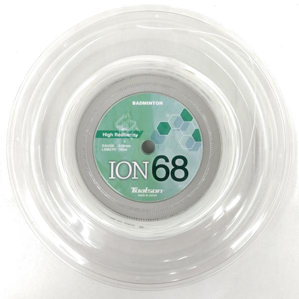 TOALSON人気No.1バドミントンストリング「イオンシリーズ」に新たに「IION68」が追加。【耐久力】と【打ちごたえ】がUPしたION68,シリーズ全てロールも単張も9色展開！スマッシュやロブのスイングスピードに合わせたフィーリング、...