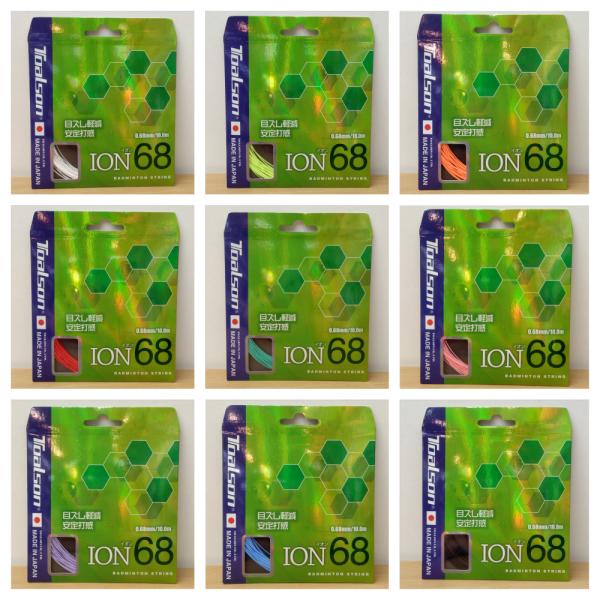クーポン割引対象商品！お買い上げ金額22,000円以上→25%OFF11,000円以上→20%OFF5,500円以上→15%OFF2,750円以上→10%OFFTOALSON人気No.1バドミントンストリング「イオンシリーズ」に新たに「II...