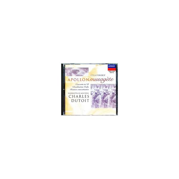 いずれもストラヴィンスキーの新古典主義的作品を集めたもので、モントリオール響のピックアップ・メンバーによる演奏。尖鋭にならずとも、聴き手には作品のあるべき姿とそれを聴く楽しさを与えてくれる。デュトワは常にそれが高水準でできる数少ない一人だ。...