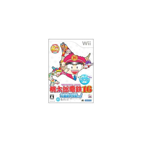 ■カテゴリ：中古ゲームソフト■機種：Ｗｉｉ■ジャンル：テーブル■メーカー：ハドソン■品番：RVLPRMTJ■発売日：2007/07/19■カナ：モモタロウデンテツ１６ホッカイドウダイイドウノマキ