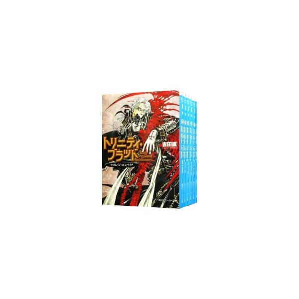 ■カテゴリ：中古本■ジャンル：文芸 ライトノベル　男性向け■出版社：角川書店■出版社シリーズ：角川スニーカー文庫■本のサイズ：文庫■カナ：トリニティブラッドレイジアゲインストザムーンズライトノベルセット ヨシダスナオ