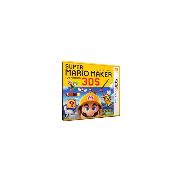 ■カテゴリ：中古ゲームソフト■機種：ＮＩＮＴＥＮＤＯ　３DS■ジャンル：アクション■メーカー：任天堂■品番：CTRPAJHJ■発売日：2016/12/01■カナ：スーパーマリオメーカーフォーニンテンドー３ディーエス