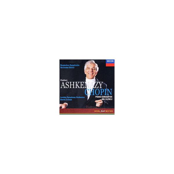 意外にもアシュケナージにとって初録音となった、弾き振りによる97年録音のショパンのピアノ協奏曲第1番。その30年以上前に録音された第2番との組み合わせで。《デッカ・ニュー・ベスト100》の1枚。■カテゴリ：中古CD■アーティスト：ジンマン／...