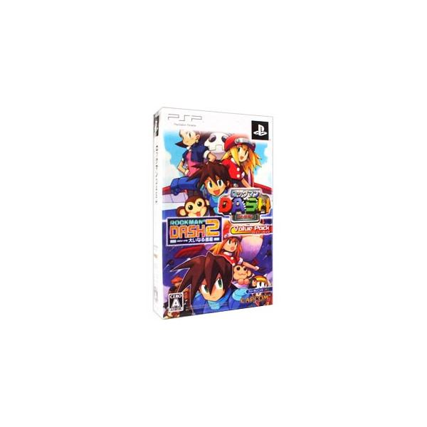 ■カテゴリ：中古ゲームソフト■機種：ＰＳＰ（プレイステーション・ポータブル）■ジャンル：ロールプレイング■メーカー：カプコン■品番：CPCS01042■発売日：2009/01/29■カナ：ロックマンダッシュロックマンダッシュ２バリューパック