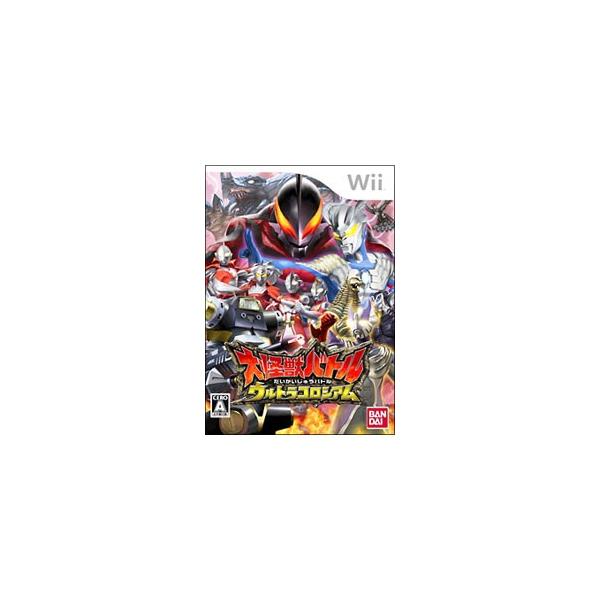 ■カテゴリ：中古ゲームソフト■機種：Ｗｉｉ■ジャンル：アクション■メーカー：バンダイナムコエンターテインメント■品番：RVLPSMUJ■発売日：2010/02/25■カナ：ダイカイジュウバトルウルトラコロシアムデラックスウルトラセンシダイシ...