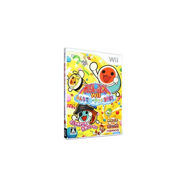 ■カテゴリ：中古ゲームソフト■機種：Ｗｉｉ■ジャンル：アクション■メーカー：バンダイナムコエンターテインメント■品番：RVLPS3TJ■発売日：2010/12/02■カナ：タイコノタツジンウィーミンナデパーティ３ダイメ
