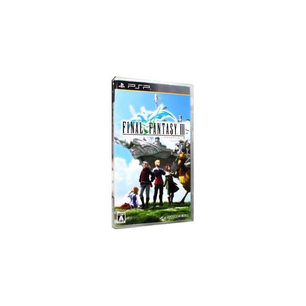 ■カテゴリ：中古ゲームソフト■機種：ＰＳＰ（プレイステーション・ポータブル）■ジャンル：ロールプレイング■メーカー：スクウェア・エニックス■品番：ULJM06133■発売日：2012/09/20■カナ：ファイナルファンタジー３