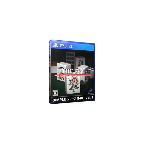■カテゴリ：中古ゲームソフト■機種：プレイステーション4■ジャンル：テーブル■メーカー：ディースリー・パブリッシャー■品番：PLJS70009■発売日：2014/11/27■カナ：シンプルシリーズジー４ユー１マージャン