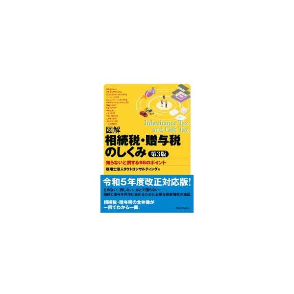 民法の相続編及び相続税法における相続税・贈与税の取扱い、財産評価基本通達による財産評価の取扱いを網羅的に解説する。相続・贈与を円滑に進めるための最新情報が満載。令和５年度改正に対応した第３版。■カテゴリ：中古本■ジャンル：ビジネス 税金■出...