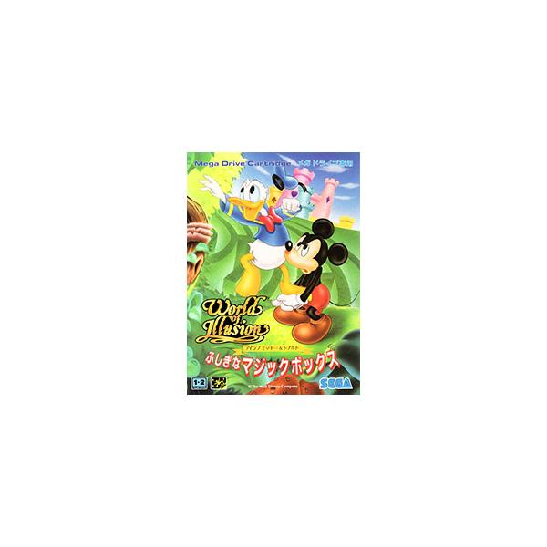 ■カテゴリ：中古ゲームソフト■機種：レトロゲーム■ジャンル：メガドライブ■メーカー：セガ・エンタープライゼス■品番：G4080■発売日：1992/12/18■カナ：アイラブミッキーアンドドナルドフシギナマジックボックス