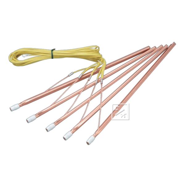 ■マイナス棒の長さ　45cm ■マイナス線の長さ　約4m（電気さく本器のマイナス端子へ接続してからマイナス棒の1本目まで） ■注意　マイナス棒（アース棒）は、必ずコードが出ていない方を下にして打込んでください<BR>■メーカー　...