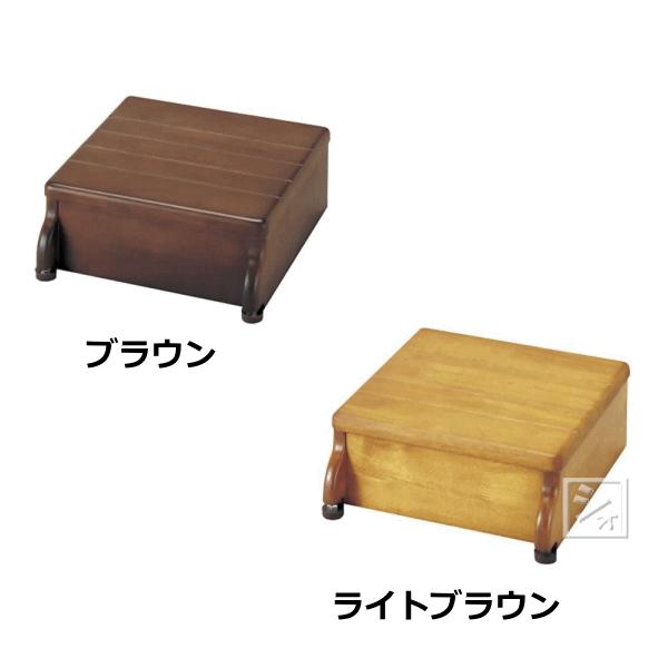 （在庫限定特価品）玄関等の段差を解消する木製玄関台です。■材質　構造部材：天然木（ラバーウッド）　表面加工：ウレタン樹脂特殊塗装　脚ゴム・アジャスターゴム：エラストマー ■商品サイズ　幅30cm×奥行33cm×高さ12cm ■商品重量　約2...