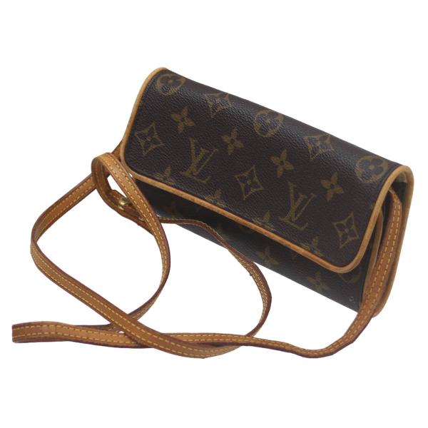 LOUIS VUITTON/ルイヴィトン ポシェットツインPM ショルダーバッグ モノグラム モノグラム M51854 SD0112 マグネット開閉式 ES BCランク