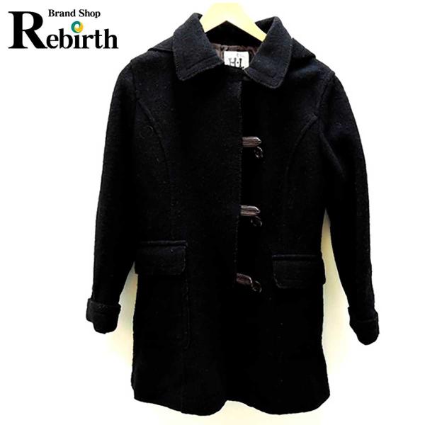 Henri-Luc Chapuis/アンリ リュ シャピュイ ウールコート ブラック サイズ42 FS