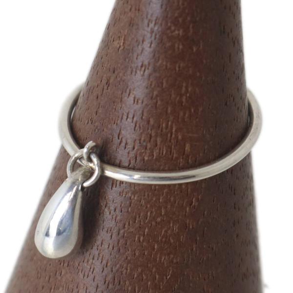 Tiffany&amp;Co. / ティファニー ティアドロップリング PERETTI 925 シルバー 約11号 1.4g NO  Bランク