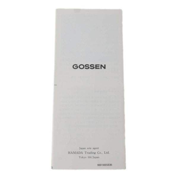 GOSSEN TELE ゴッセン テレ 使用説明書 NT Bランク