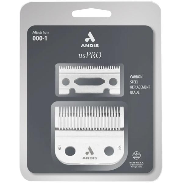ANDIS usPRO Nation コードレスクリッパー用替刃 66250刈高: 約0.5〜2.4mm（usPRO標準刃） 材質: カーボンスチールコードレスクリッパー用 替刃 LCL 66250専用替刃
