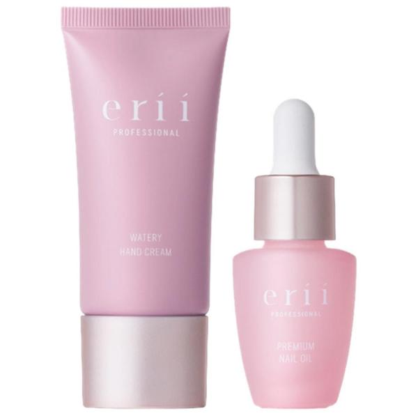 erii エリィ ウォータリーハンドクリーム＆プレミアムネイルオイルセット /30mL＋10mL黒崎えり子先生監修！即効性と使いやすさを追求した、最高峰のハンドケアアイテム eriiのハンドクリームとネイルオイルのセットerii ウォータリ...