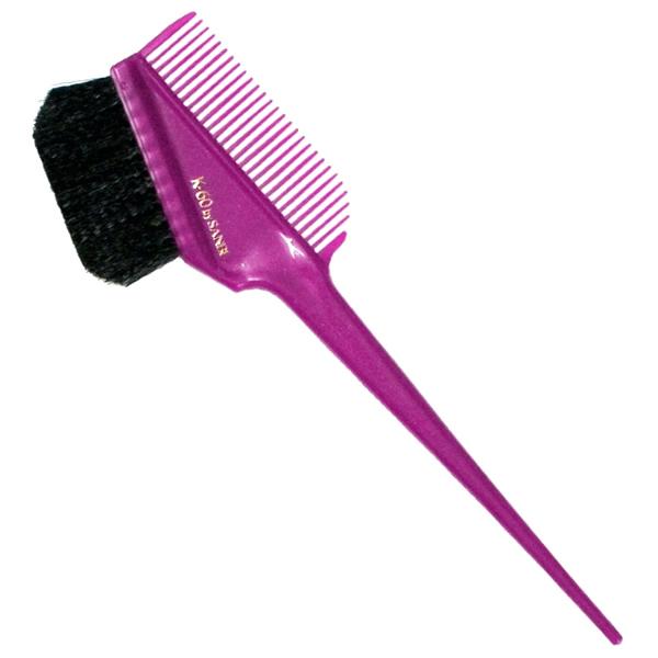 サンビー ヘアダイブラシ K-60 COLORS バイオレット BV （黒毛） （DM便 対応） 斬新な１２色のカラーリング初代K-60から伝統のスペックを受け継がれたK-60COLORS。K-60ユーザーの方も今まで通りの使い心地で心配な...