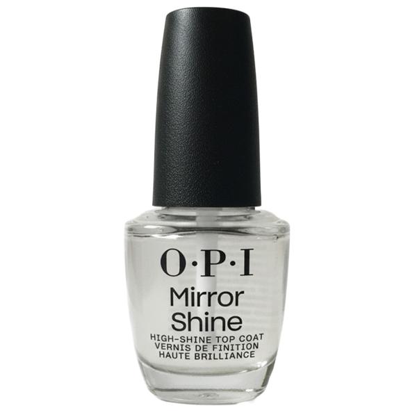 OPI  ネイルトリートメント NTT37 ミラーシャイン トップコート / 15mLツヤ感をもたらすトップコート塗った瞬間に放つグロッシーな輝きがカラー本来の発色を引き立て、思わず目を奪われるようなラグジュアリーな指先に仕上げます。