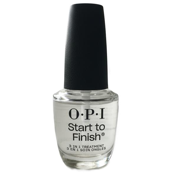 OPI ネイルトリートメント NTT70 スタート トゥ フィニッシュa / 15mLベースコート＋トップコート＋自然爪保護剤の1本3役ベースコート、トップコート、自然爪保護剤が一つになったネイルトリートメント。