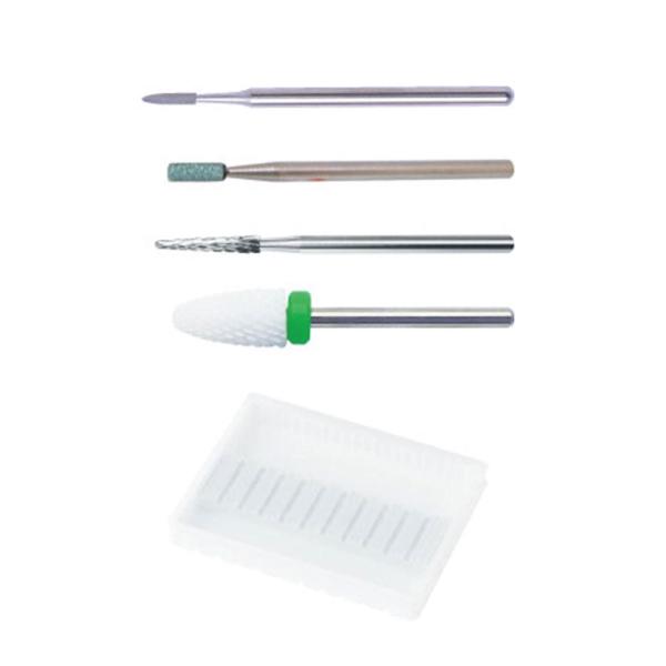 Nail Labo ネイルラボ ベーシックビットセット単品で購入するよりもお得なビットセットドライケア、オフ、ストーンオフ等に使える、マシンケアを始めてみたい方におすすめの基本セットです。収納、持ち運びにも便利なビットケース付き。単品購入よ...