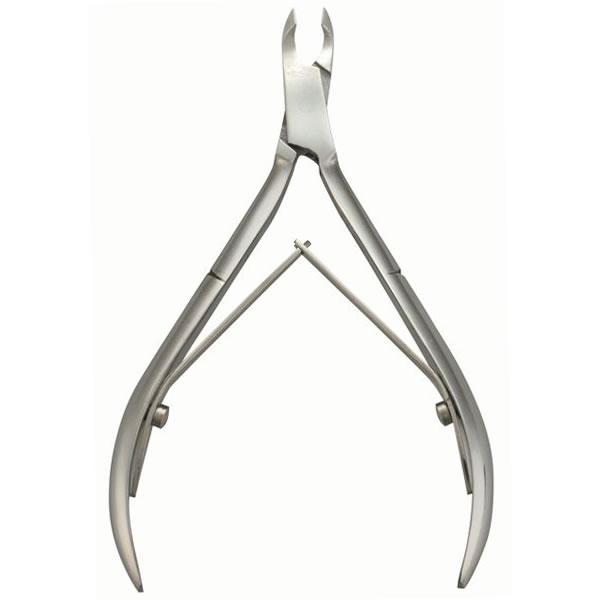 内海 キューティクルニッパー C203美容会の刃物メーカー老舗サビに強いミラー仕上げです。ダブルスプリングならではのしっかりとしたグリップの反発のあるニッパーです。