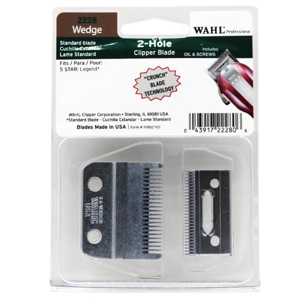 WAHL ウォール 5 Star Series レジェンド 専用替刃（標準刃）2nd Edi 2228-400商品説明WAHLクリッパー（電磁式バリカン）専用ブレードさびにくい、クロム仕上げアメリカ製精密刃（WAHL自社製）。フェードスタイ...