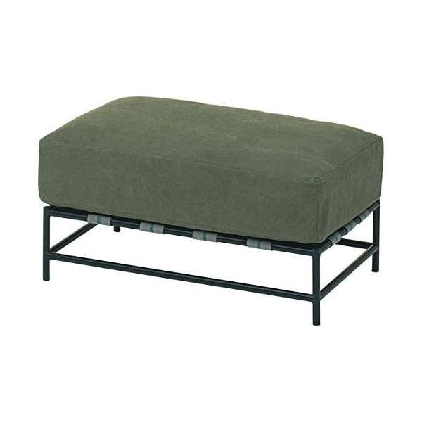 ●ウォッシュ加工の張地とブラックパイプフレームのヴィンテージ風ソファ。●洗いをかけた張地はドライクリーニング可能。●サイズ：幅800×奥行500×高さ400mm●重量：12kg●材質：フレーム：スチール・張地：綿 ポリエステル●1人用●※湿...