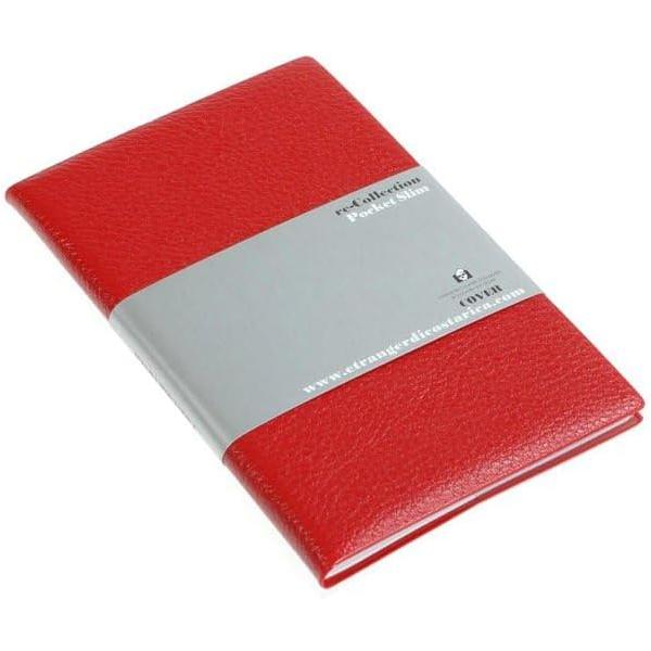 ●ポケットスリムサイズのカバー●リコレクションズシリーズのポケットスリムサイズ（134mm*84mm*厚5mm程度）を1冊挟むことができます●※展開時の写真に同型で色の異なる商品を使用しております●サイズ：縦：140mm*横179mm（展開時）