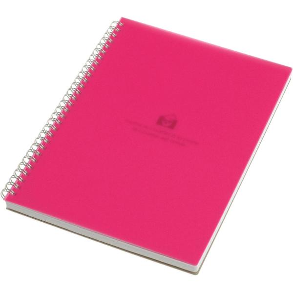 ●【本体サイズ】W182×H257mm ●【シリーズ】TRANSPARENCY(トランスペアレンシー) ●【表紙】透明PP【裏表紙】ボール●【表紙厚】0.8mm●【本文】上質紙ナチュラル/B罫(6mm)/90シート