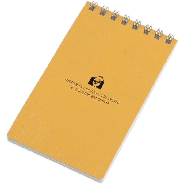 表紙にレザー柄ペーパーを採用したWリングメモです。2.5ミリ方眼、40シート入。●【本体サイズ】70×121mm●【シリーズ】CUOIO/クオイオ●【表紙/裏表紙】レザーペーパー(含浸紙)+箔押し●【本文】上質紙(ナチュラル)2.5mm方眼...