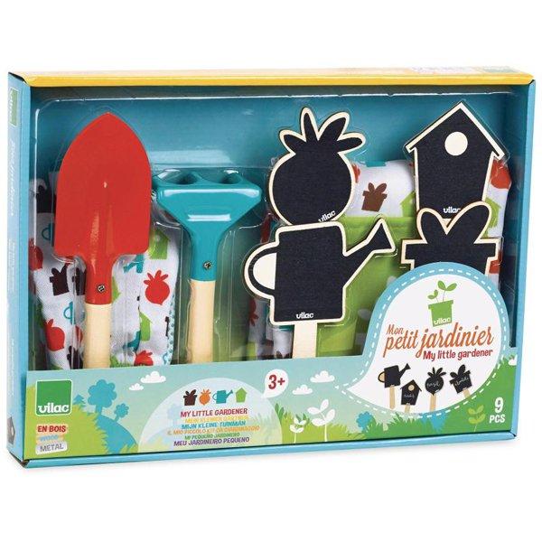 子どもが本格的に「お庭のお手伝い」をする気分になれるアイテムです。木製ハンドルのツールに合わせて使える布製エプロン付きで、汚れ対策もばっちり。ポケットもあり道具を入れられるので使い勝手も良く、デザインもナチュラルでおしゃれです。ガーデニング...