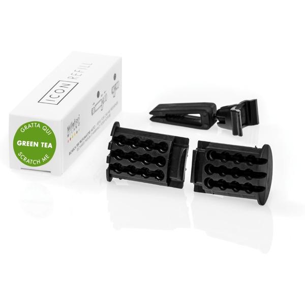 エレガント空間を演出するスタイリッシュなカーアクセサリー「Millefiori カーディフューザーICON」の専用リフィル※Millefiori カーディフューザー ICON カーエアフレッシュナー専用の交換用リフィルです。他社商品、また単...