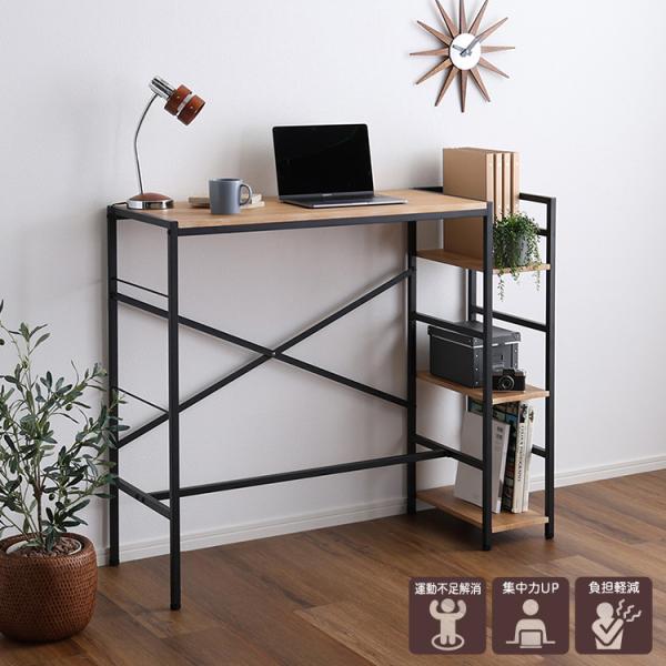 【素材】MDF、スチール、PVC【商品サイズ】幅120x奥行44x高さ100cm【商品重量】13.7kg【梱包サイズ】102x47.5x10.5cm【梱包重量】14.7kg【生産国】中国【カラー】ウォールナット、シャビーオーク【その他】組立...