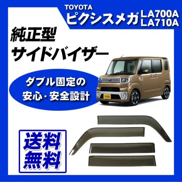 【送料無料(一部地域を除く）】テープと専用取付け具のダブル固定取付け専用ふき取りシート付き取付け説明書付き■トヨタ/TOYOTA■ピクシスメガ/PIXIS MEGA LA700A/LA710A 平成27年7月〜令和4年8月
