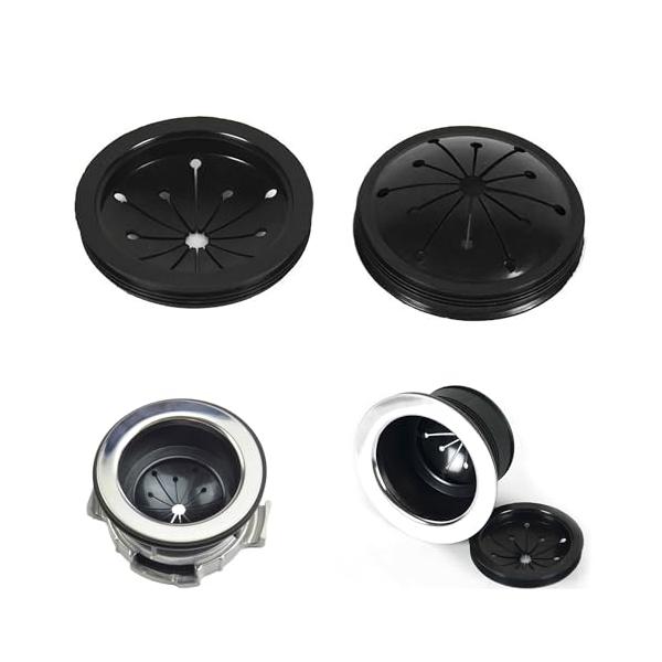 ブラック//ADOFUN・効果的なシーリングデザインこの80シーリングスプラッシュガードは、使用中に生ゴミや液体がこぼれないようにし、キッチン環境を清潔で衛生的に保ちます。 ユニークなNBR素材はシール効果をより優れたものにし、キッチンに万...