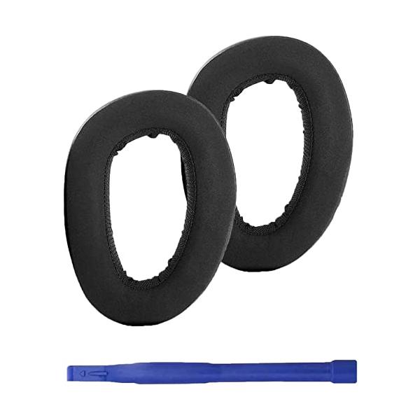 ブラック/G600/G 600・Model:G 600・交換用イヤークッションはゼンハイザー G 600 G500 G670 G550ヘッドフォン用です・丈夫なプロテインレザーと低反発素材で作られたイヤーパッドは滑らかな表面で快適な手触りで...