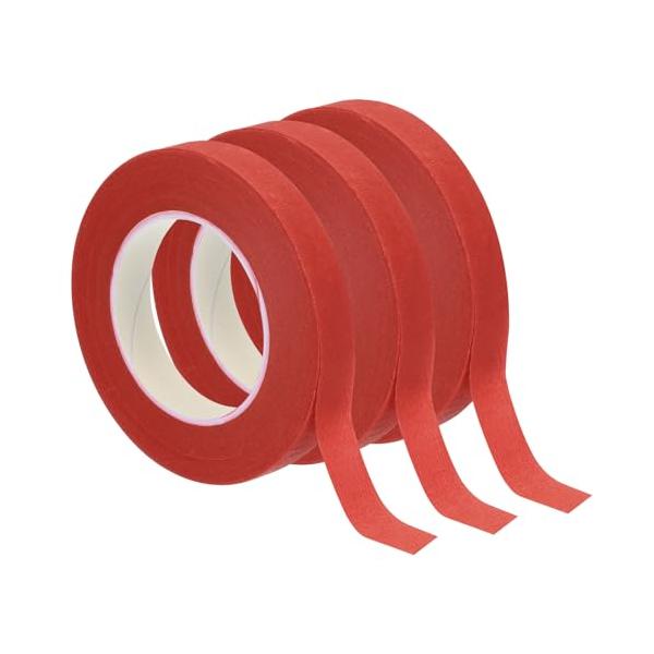 レッド/1.c×7/・olor:レッドize:1.c×7・素材：クレープペーパー；幅：1 / 1/；長さ：7メートル / 60ヤード；パッケージリスト：フローラルテープ3個・特徴：フローラルテープには、伸ばすか圧力で活性化されると粘着性を持...