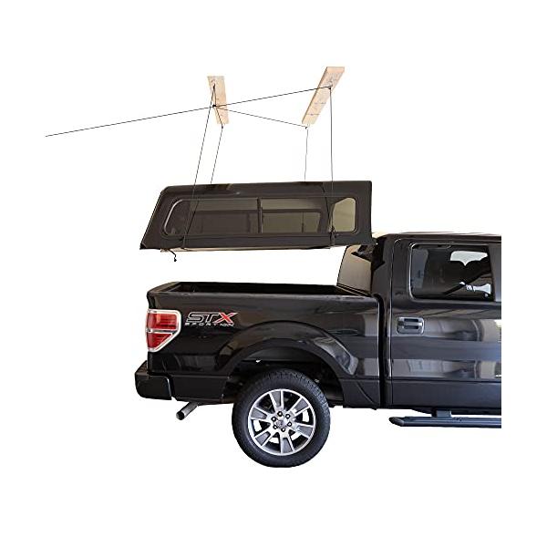 商品名: HARKEN (ハーケン) 4 Point Hoister System ホイスター - 200 lb (91kg) Max Load #7806 7806 HARKEN - Truck Cap Overhead Garage S...