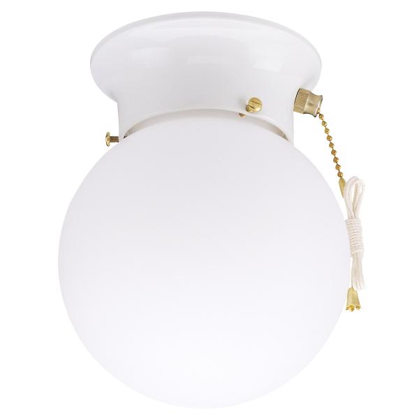 商品名:  Westinghouse Lighting 6-Inch Ceiling Fixture, Whiteブランド: Westinghouse商品サイズ: 1 Count (Pack of 1)高さ: 21.9cm横幅: 16.8c...