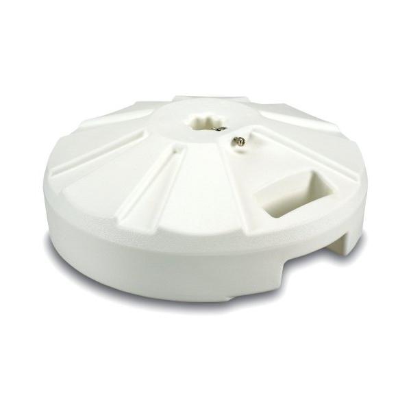 商品名: アンブレラベース231ホワイト Patio Living Concepts 00231-PLC, Durable Rust Free Molded Resin, Contemporary Style Patio Base with...