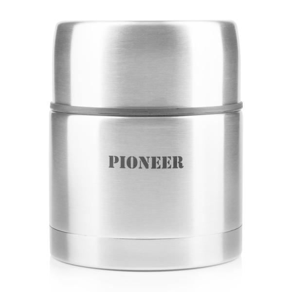 商品名: Grunwerg 929066 Thermos alimentaire 0,5 l Pioneer HTH500 Insulated Box, 18/10 Stainless Steel, 0.5 Lブランド: Pioneer商品...