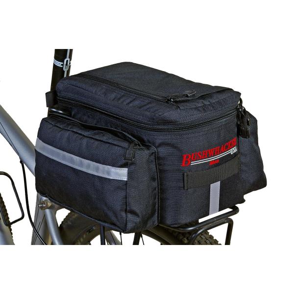 商品名: Bushwhackerテつョ Mesa Trunk Bag Black - w/ Rear Light Clip Attachment &amp; Reflective Trim - Bicycle Trunk Bag Cycli...